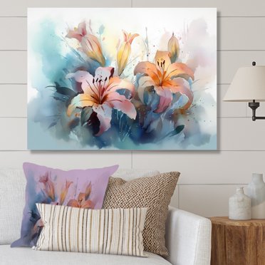 Masterpiece Art Gallery Floral 26 Calla Lily By Michael Faragher Canvas ...