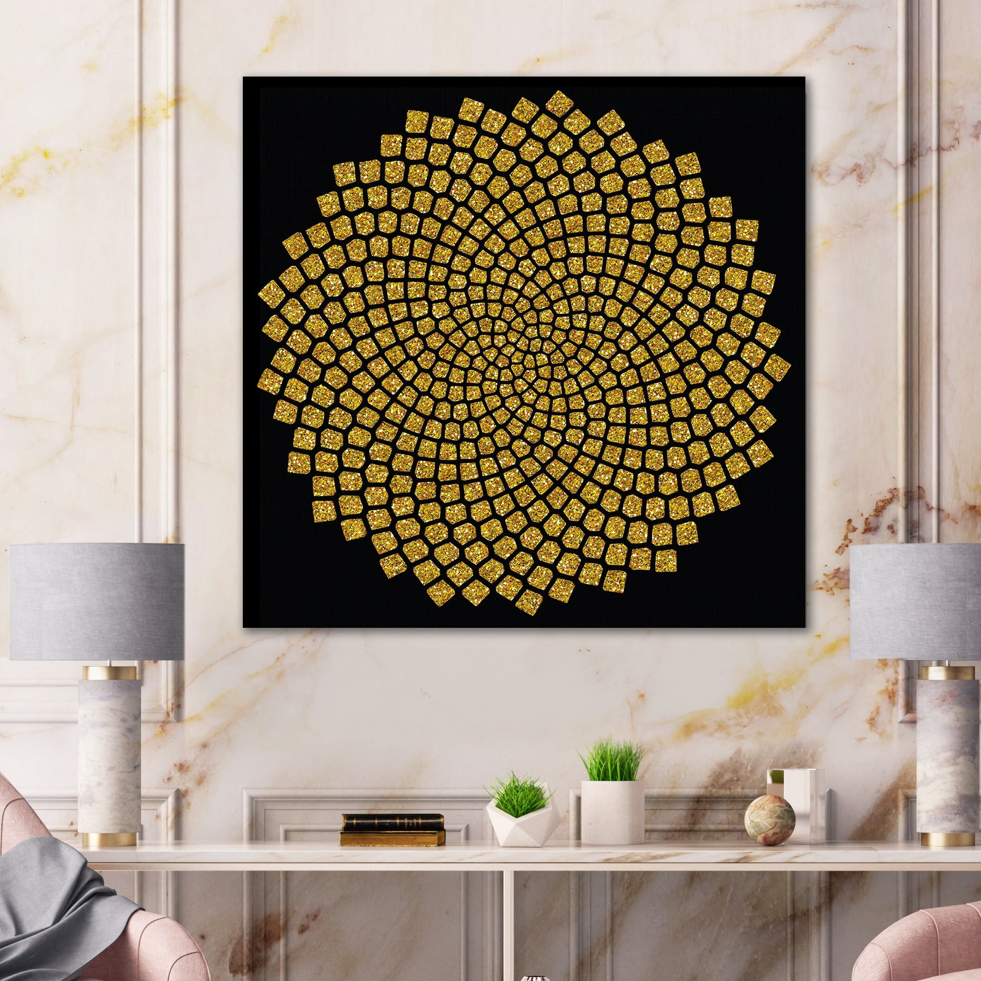 Fibonacci Spiral Art Wallpaper