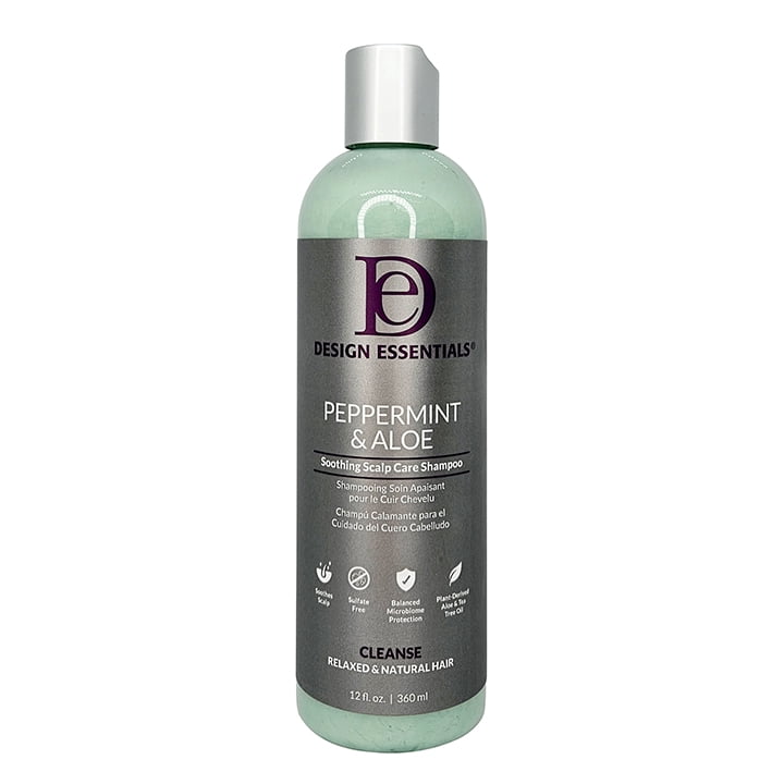 Design Essentials Scalp Care Shampoo – Peppermint Aloe - 12 oz ...