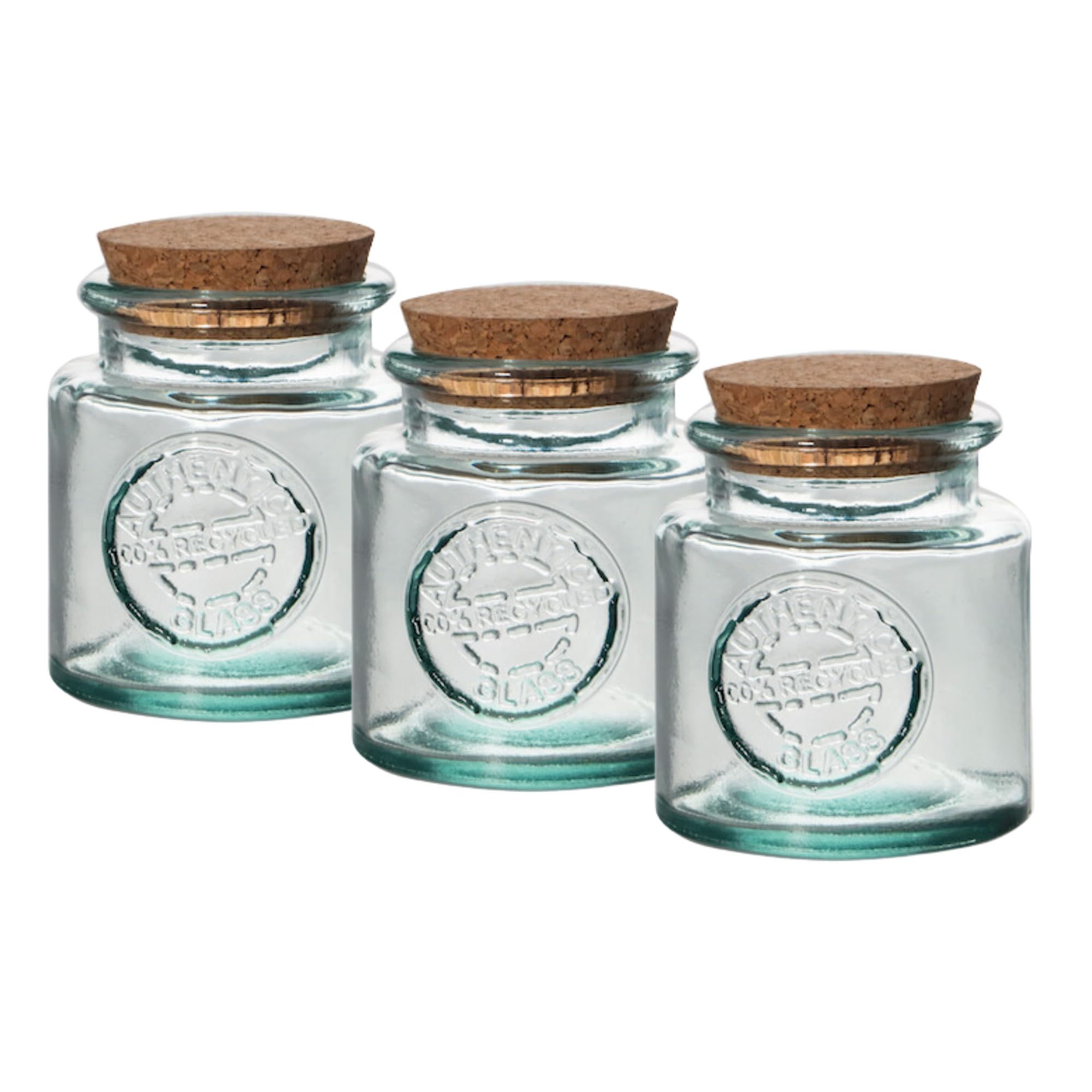 DESIGNED BY VSM, Small Apothecary Jars With Cork Made Of 100% Recycled ...