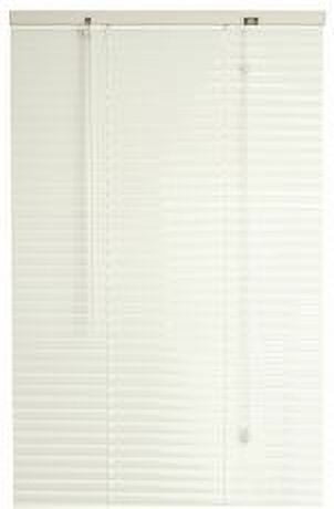 DESIGNER'S TOUCH™ 1-INCH VINYL MINI BLINDS, ALABASTER, 39X72" - Walmart.com