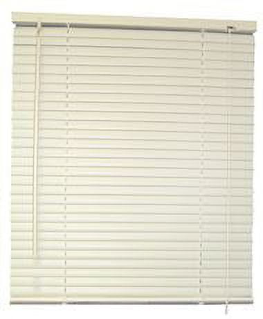 DESIGNER'S TOUCH 1-INCH VINYL MINI BLINDS, WHITE, 46X48" - Walmart.com