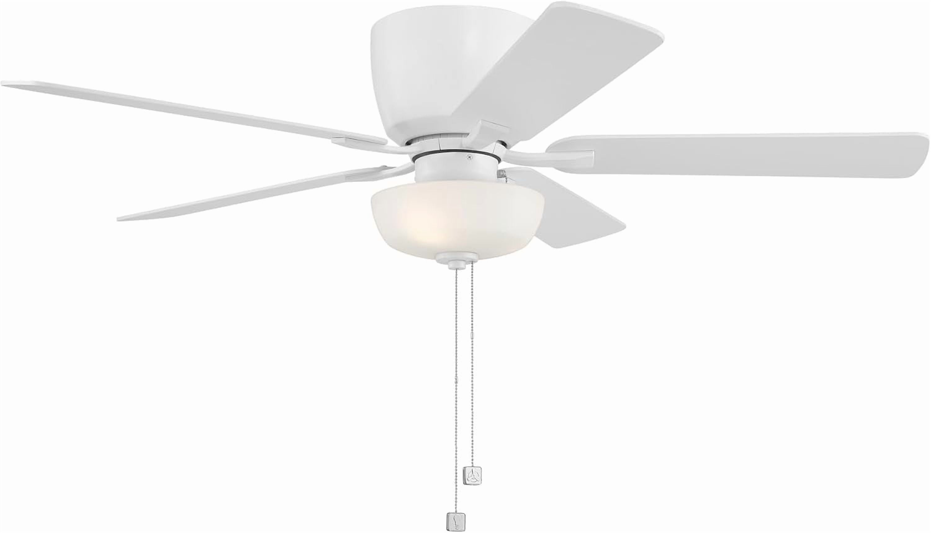 DESIGNERS FOUNTAIN Gallant Ceiling Fan with Lights, 52 Inch LED 3000K ...