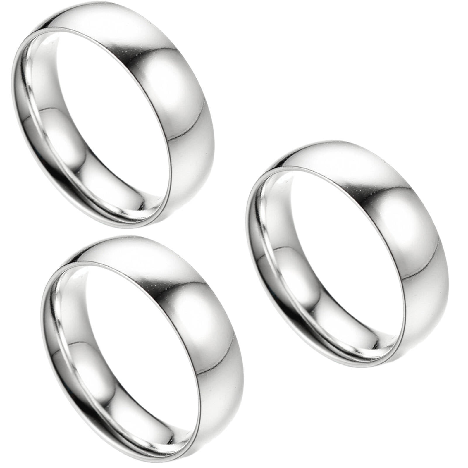 DESIGNIC Sterling Silver Rings ,Bold Statement of Confidence Jewelry Rings,Unique Shape Design ...