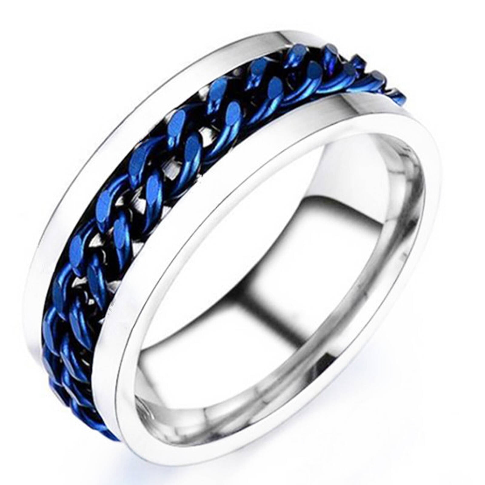 DESIGNIC Sterling Silver Rings ,Elegant and Masculine Rings for Men ...