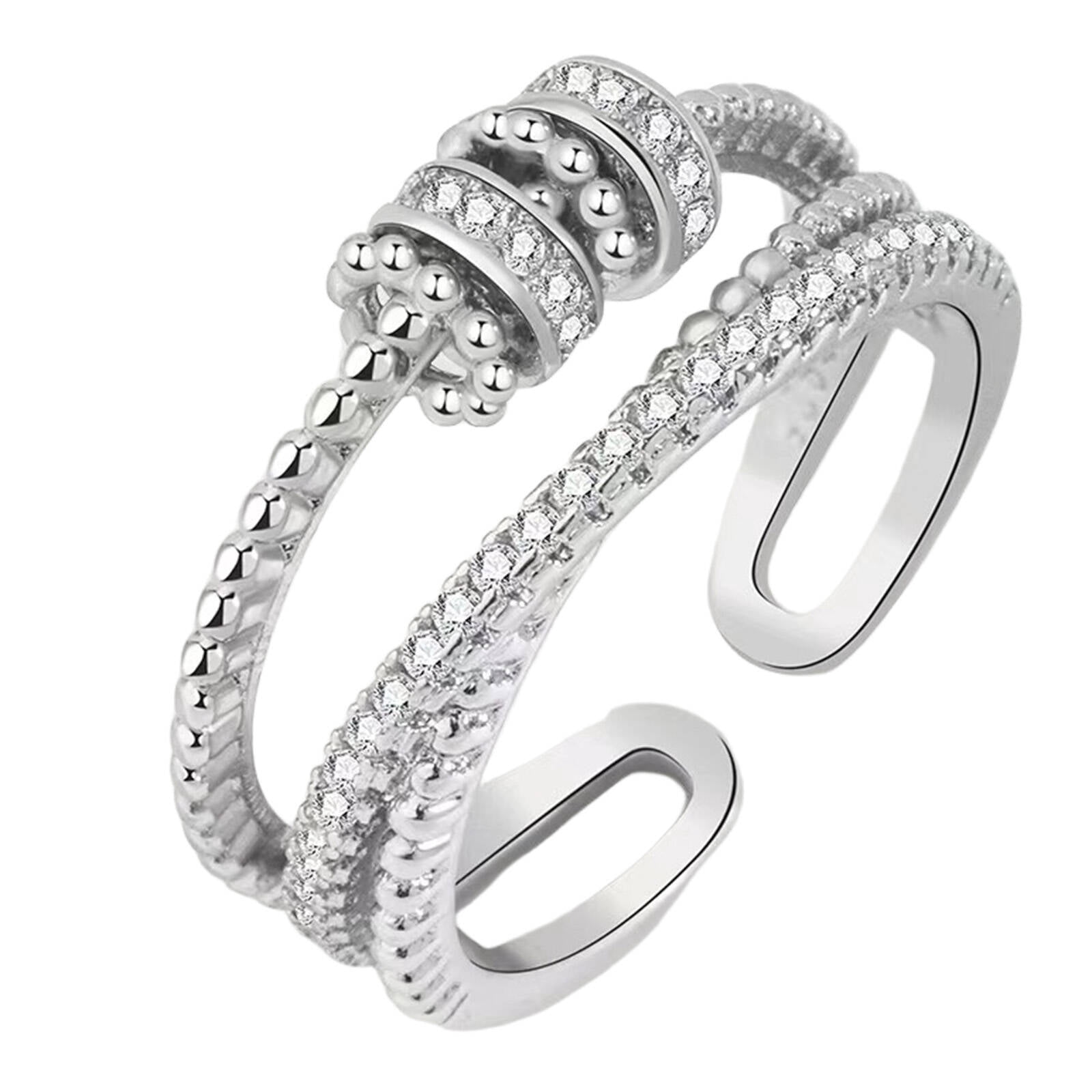 DESIGNIC Sterling Silver Rings ,Endless Styling Possibilities Jewelry ...