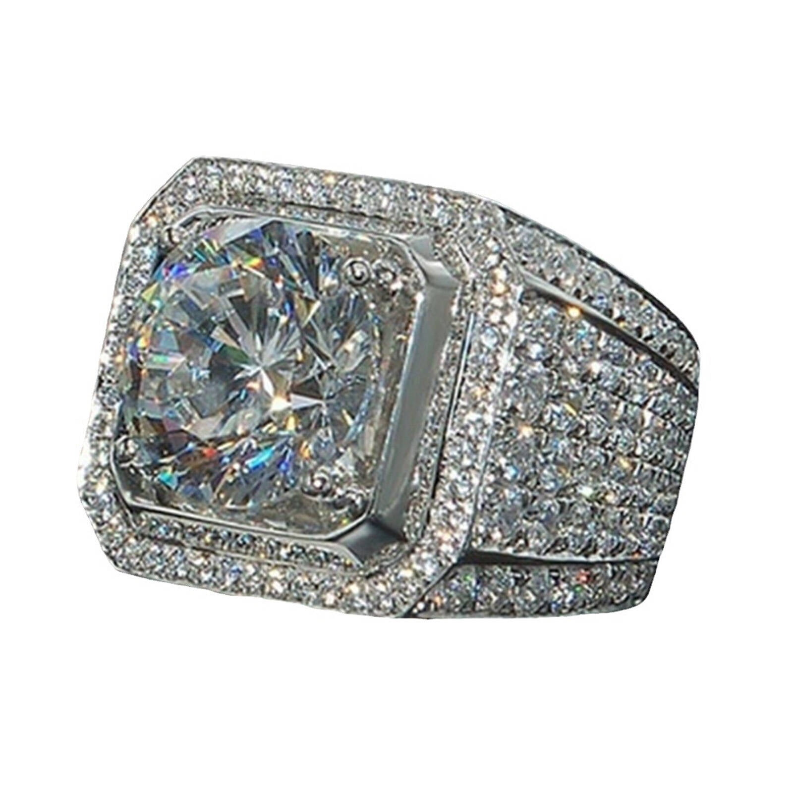 DESIGNIC Sterling Silver Rings ,Subtle Yet Stunning Beauty Rings for ...