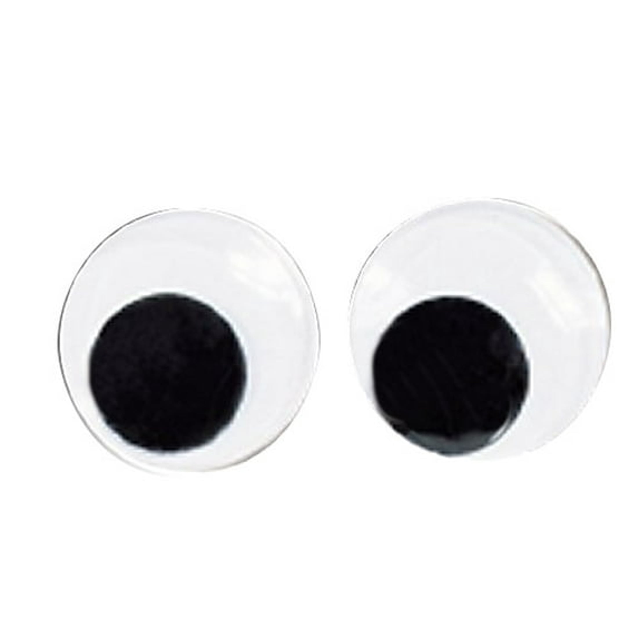 DESIGNICE 1/4"(6.3Mm) Glue on Wiggle Googly Eyes for Diy and School ...