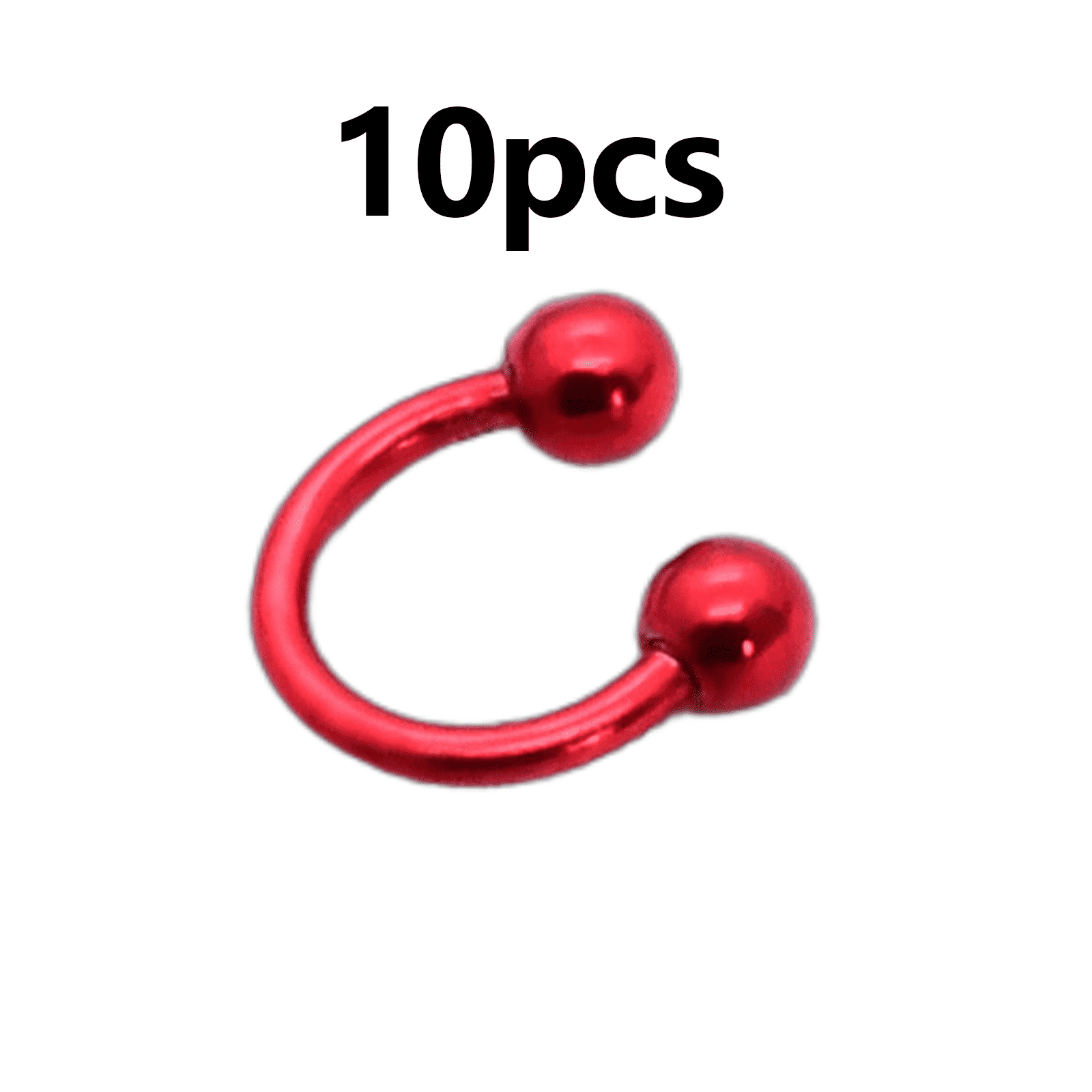 DESIGNICE 10 PCS Nose Ring,Comfortable for Long Wear Nose Jewelry ...