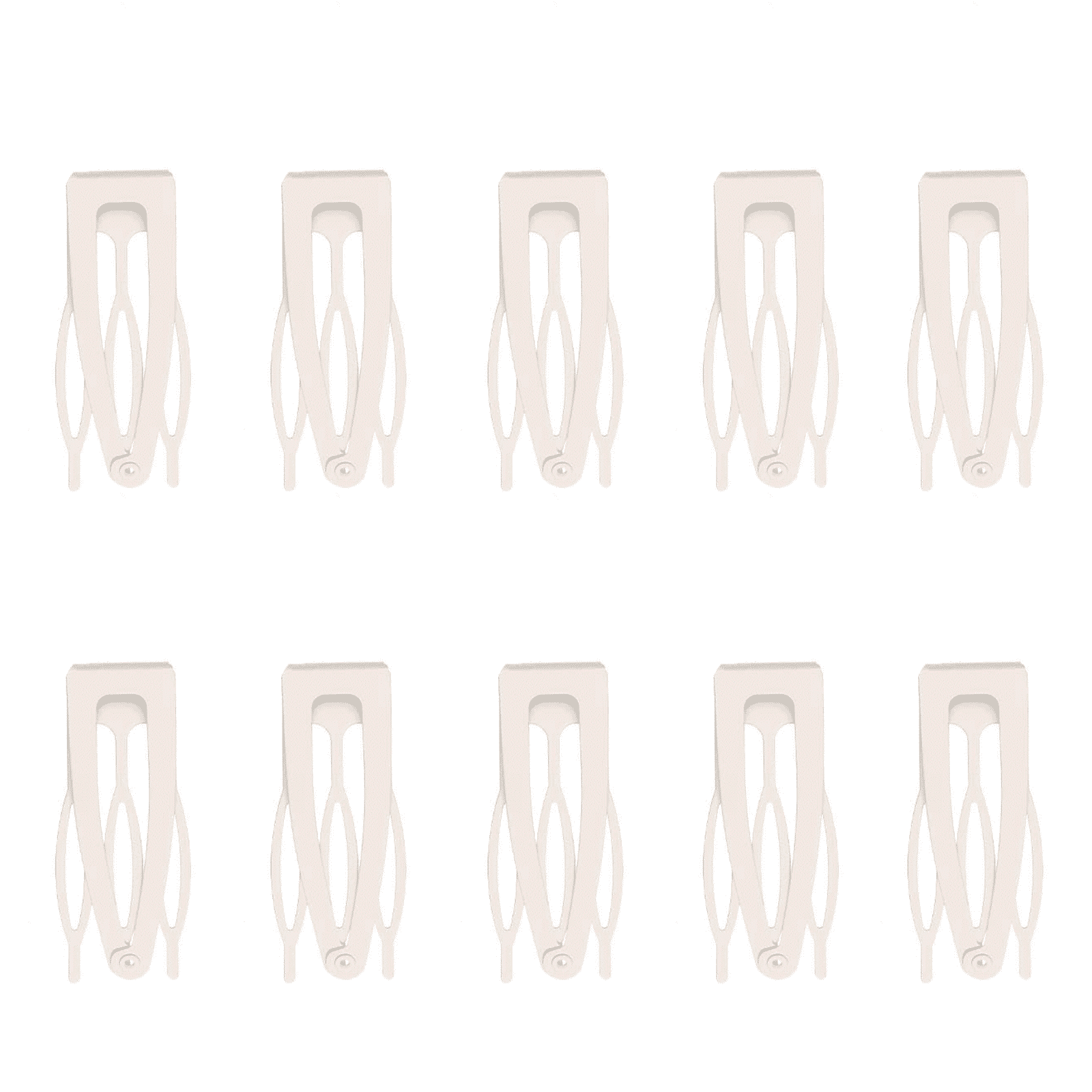 DESIGNICE 10 Pcs Hair Clips for Styling,Metal Fastener Metal Hair Clips ...