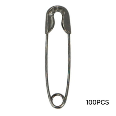 Generic Large Nickel-Plated Safety Pins 2 Inch 20 Pack for Sewing ...