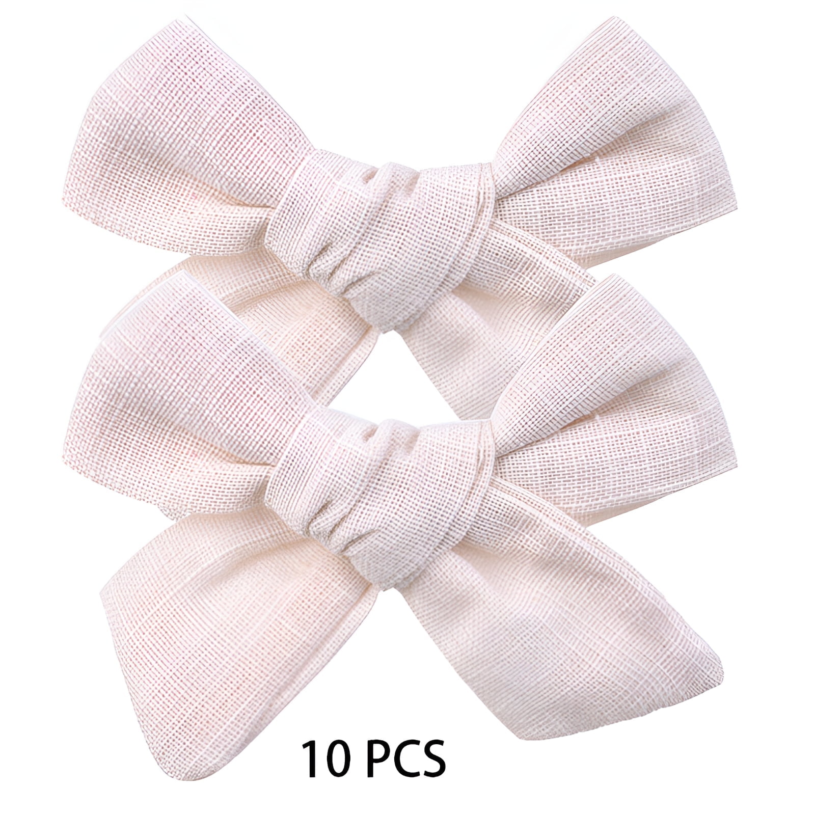 DESIGNICE 10Pcs Baby Hair Clips,Classic and Simple Bow Shape Toddler ...