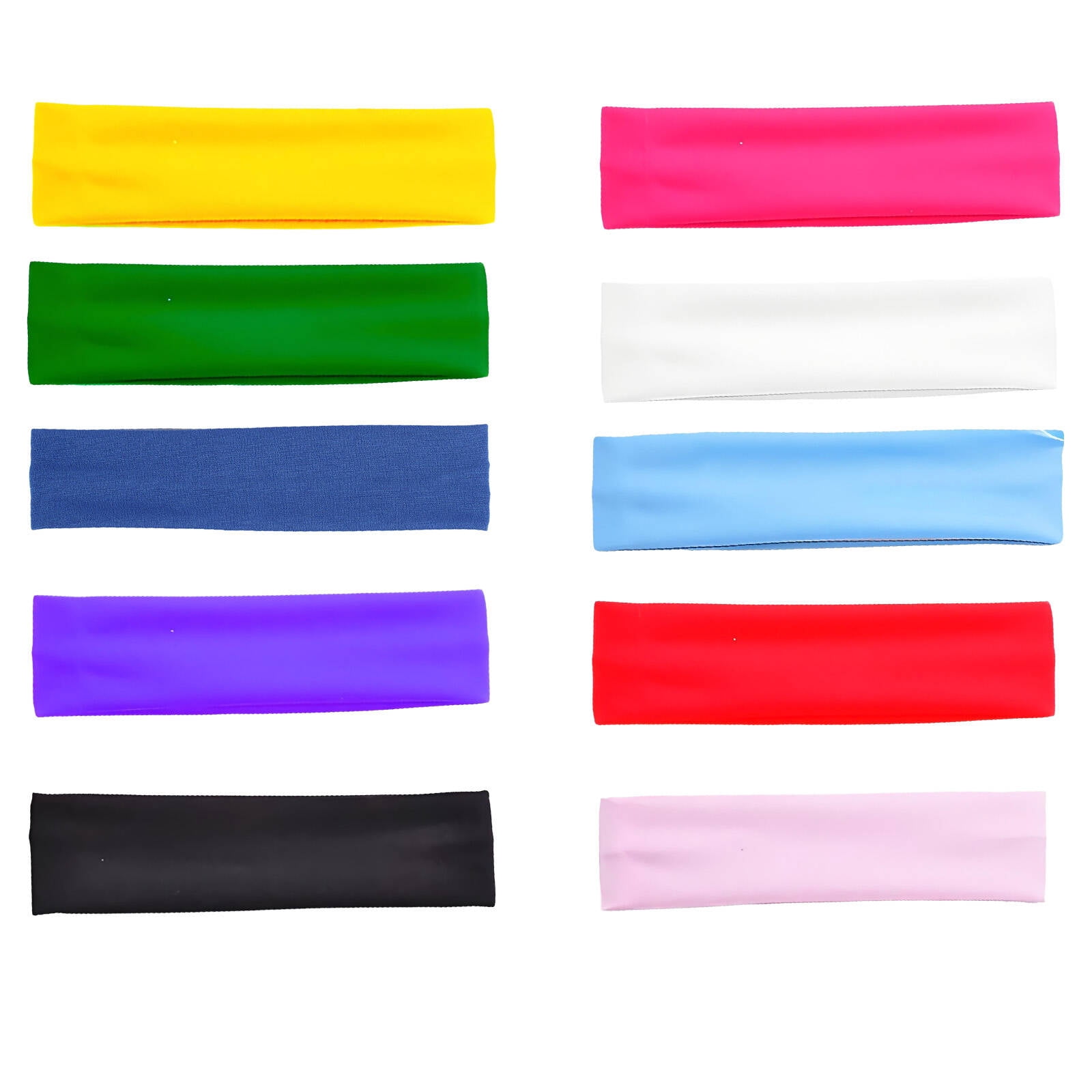 DESIGNICE 10Pcs Headbands for Women Solid Color Sport Headband Yoga ...
