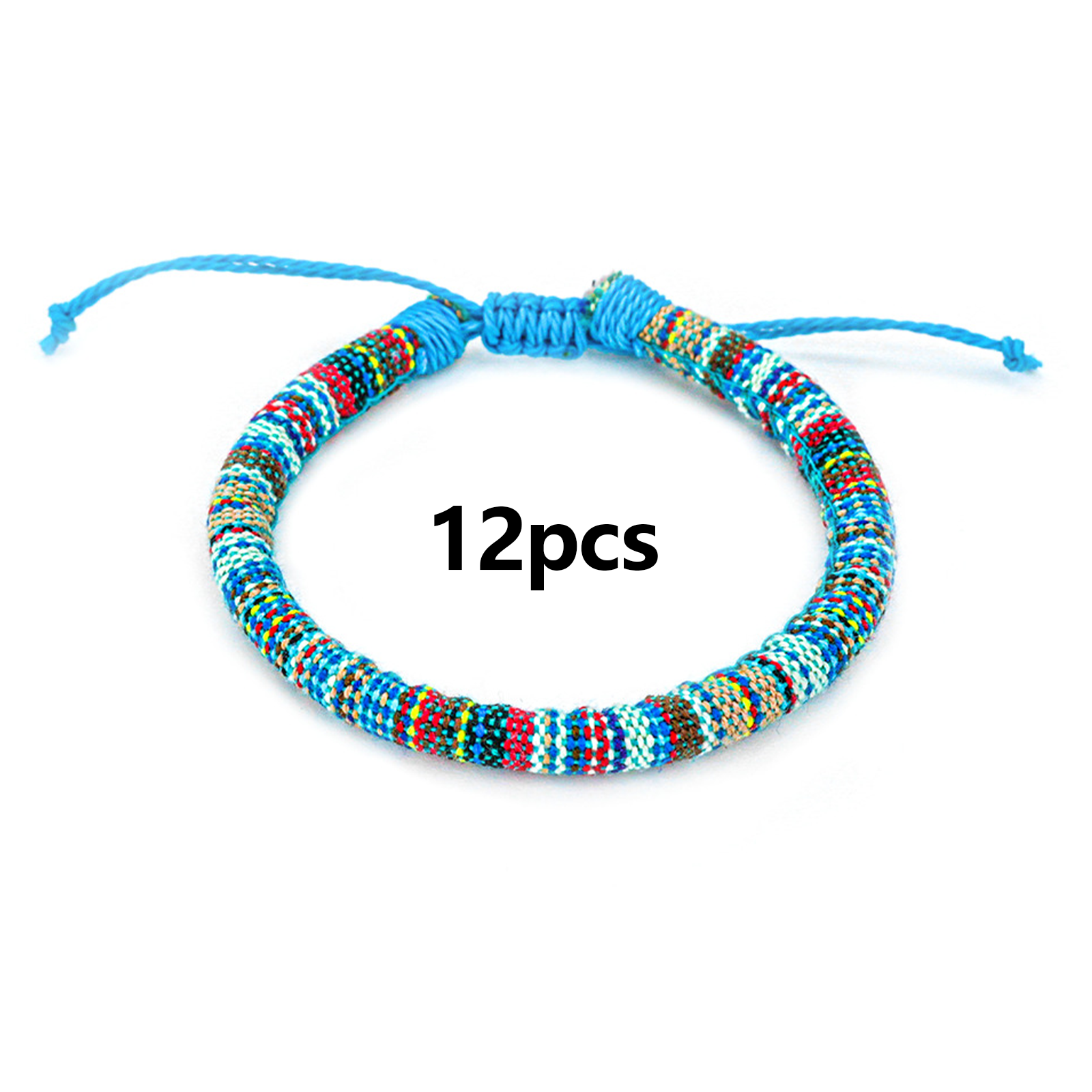DESIGNICE 2026 New 12Pcs Bracelets for Teen Girls Bohemian Braided Rope ...