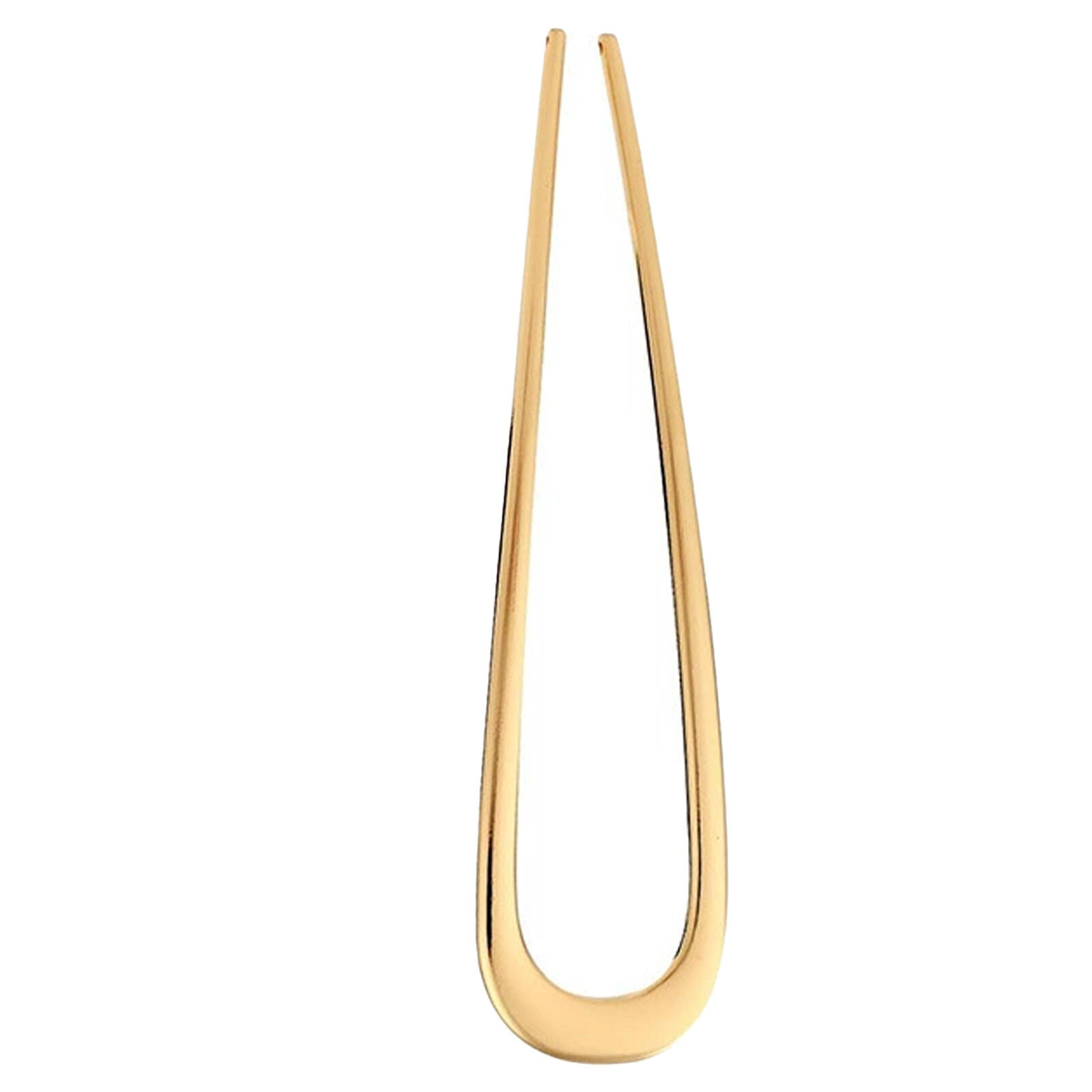 DESIGNICE 14Cm French Hair Pin,U-Shape Structure Hair Sticks,Fine Metal ...