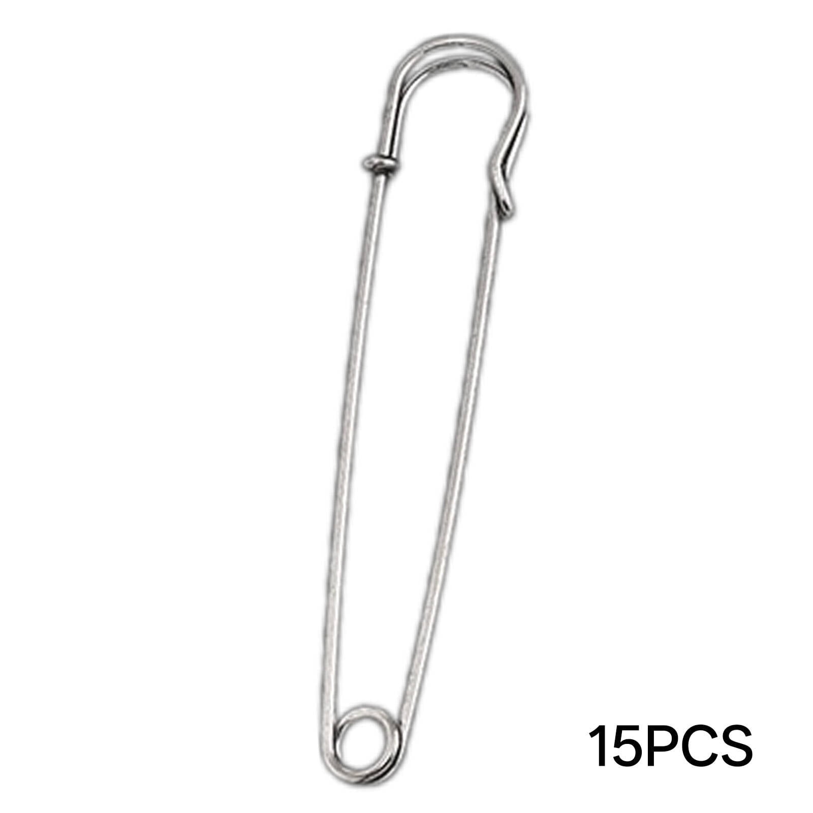 DESIGNICE 15Pcs Safety Pins,Comfortable Use Safety Pins,Avoids Damage ...