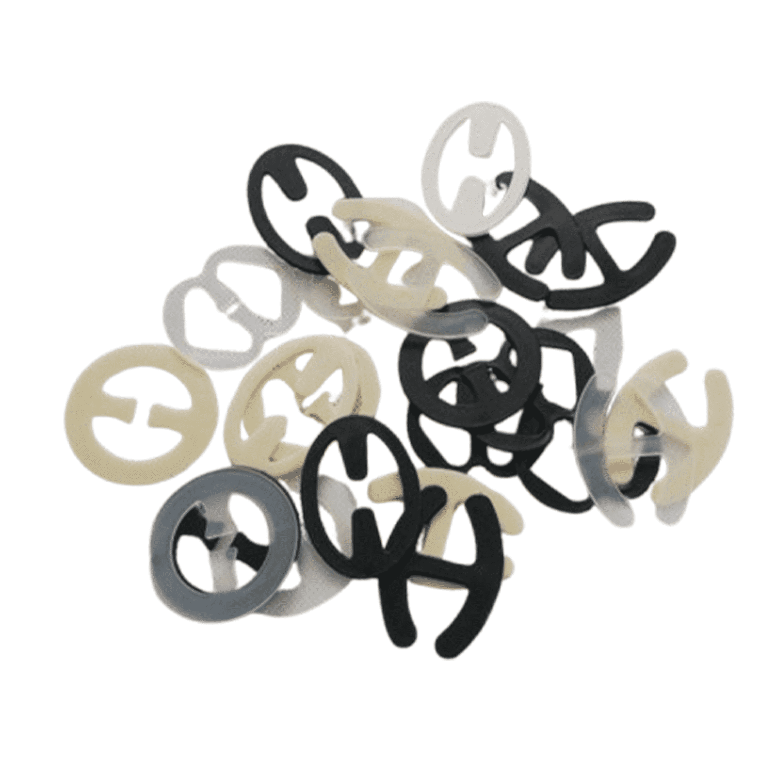 Designice Bra Clips, Anti-Slip Clear Strap Holders, Invisible Bra Strap ...