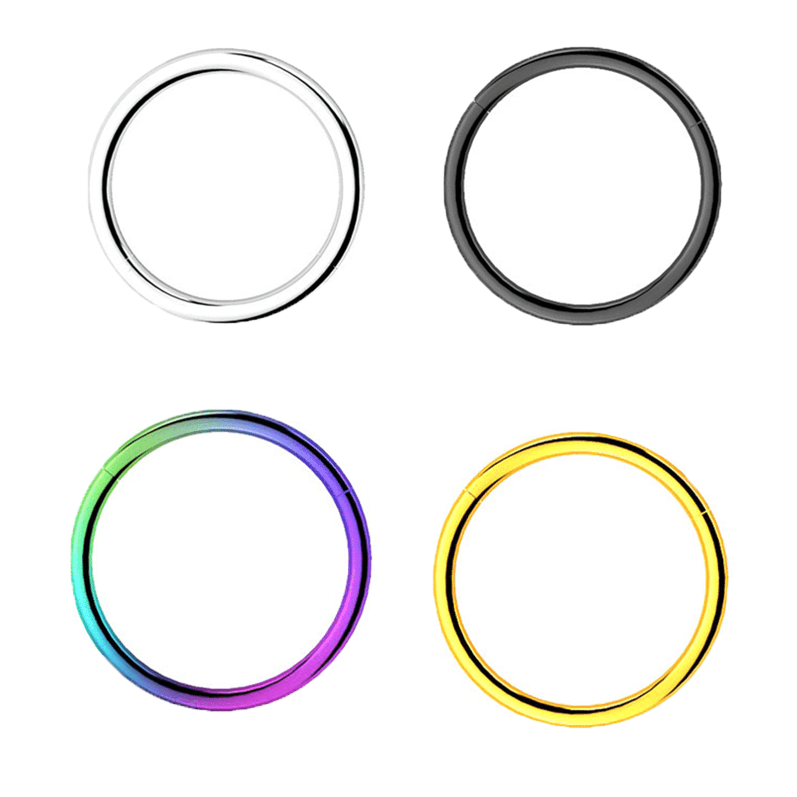 DESIGNICE 2026 New 4 Pcs Nose Ring on Trend Fashion Statement Nose ...