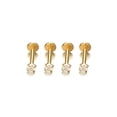 DESIGNICE 2026 New 4Pcs Nose Ring Breathable Filtration Nose Piercings ...