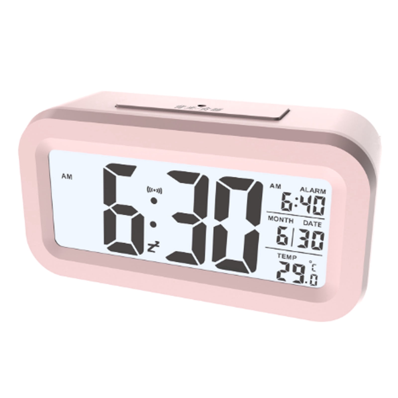 DESIGNICE 2026 New Alarm Clock Wireless Desk Clock with Smooth ...