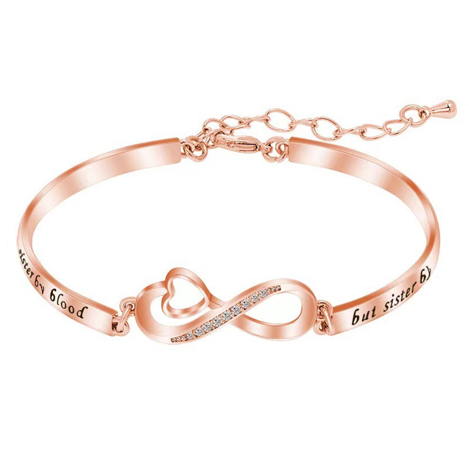 DESIGNICE 2026 New Bracelets for Women Heart Shaped 8 Link Bracelet ...