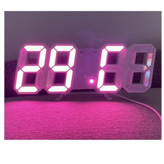 DESIGNICE 2026 New Digital Clock Led Display Digital Calendar Auto ...