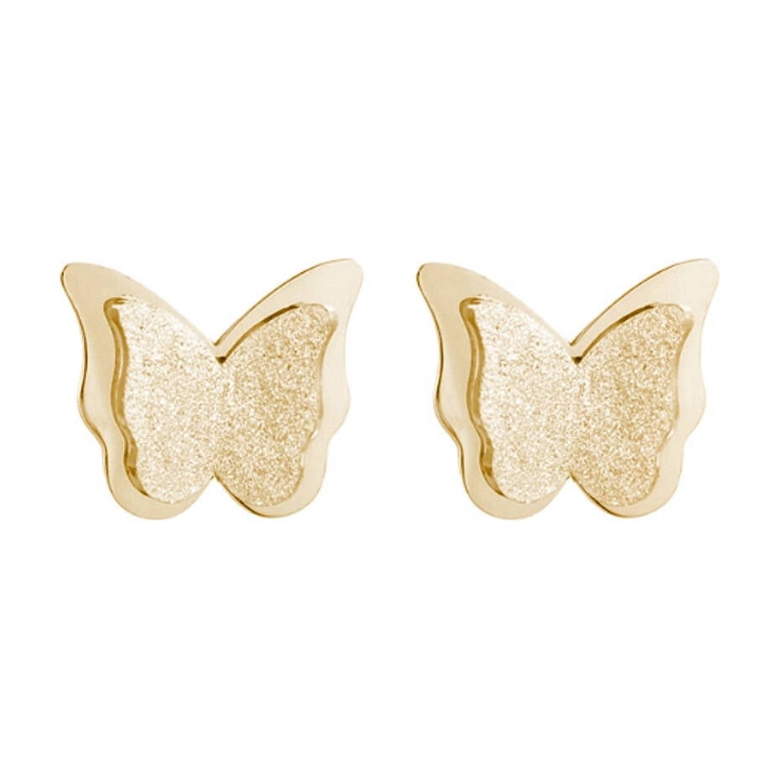 DESIGNICE 2026 New Earrings Rose Gold Tone Piercing Earrings Subtle ...