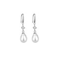 DESIGNICE 2026 New Earrings Stylish Pearl Drop Design Rhinestone ...