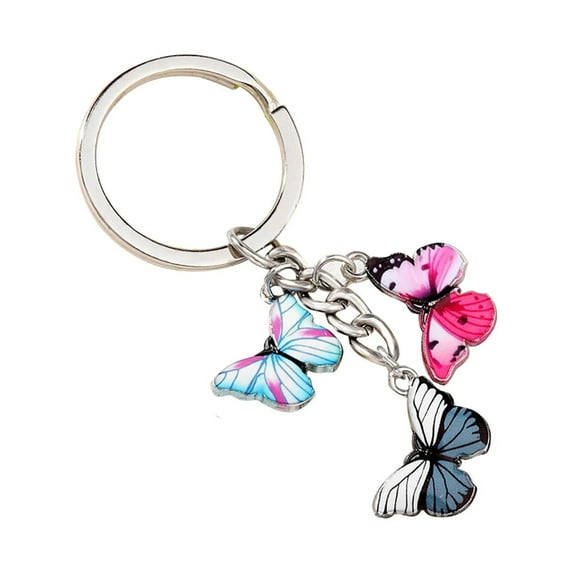 DESIGNICE 2026 New Keychains for Women Keychain Color Dripping ...