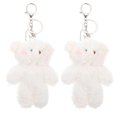 DESIGNICE 2026 New Pcs Key Fob Keychain for Backpacks, Fluffy Keychain ...