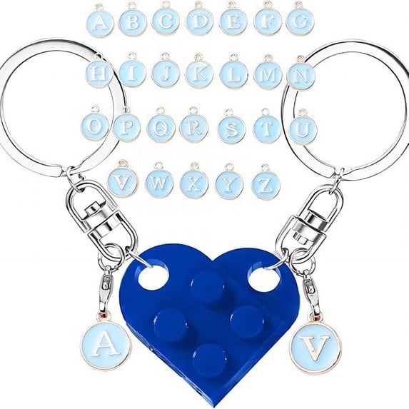 DESIGNICE 2026 New Purse Charms Building Block Key Keychain Charms ...