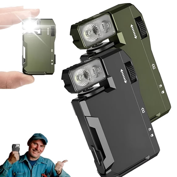 DESIGNICE 2026 New Rechargeable Edc Flashlight,New Mini Flashlight,3 ...