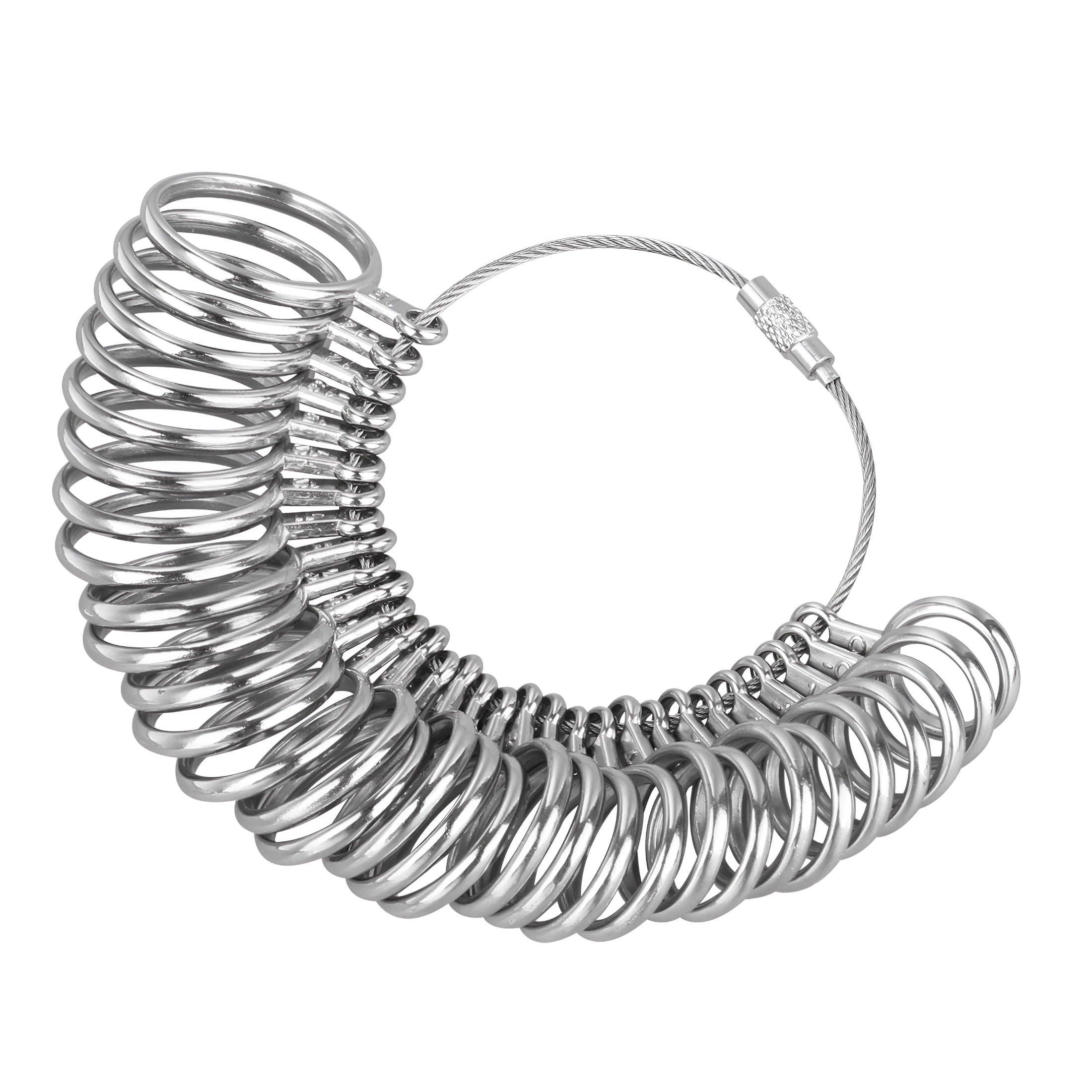 DESIGNICE 2026 New Ring Sizer Measuring Tool, Metal Ring Sizer for Us ...