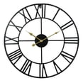 DESIGNICE 2026 New Wall Clock Retro Roman Numerals Kitchen Clock Iron ...