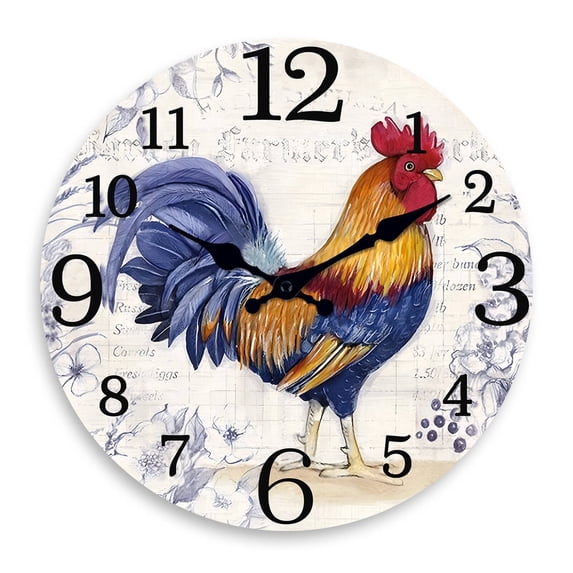 DESIGNICE 2026 New Wall Clock Silent Movement Peaceful Living Kitchen ...