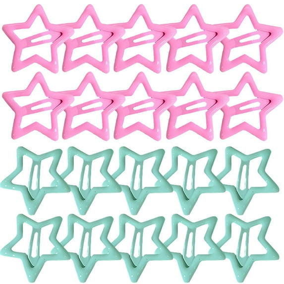DESIGNICE 20Pcs Baby Hair Clips,Eye-Catching Design Toddler Hair Clips ...