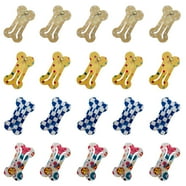 Dog Bone Alligator Hair Clips Acrylic Bone Hair Barrettes Halloween ...