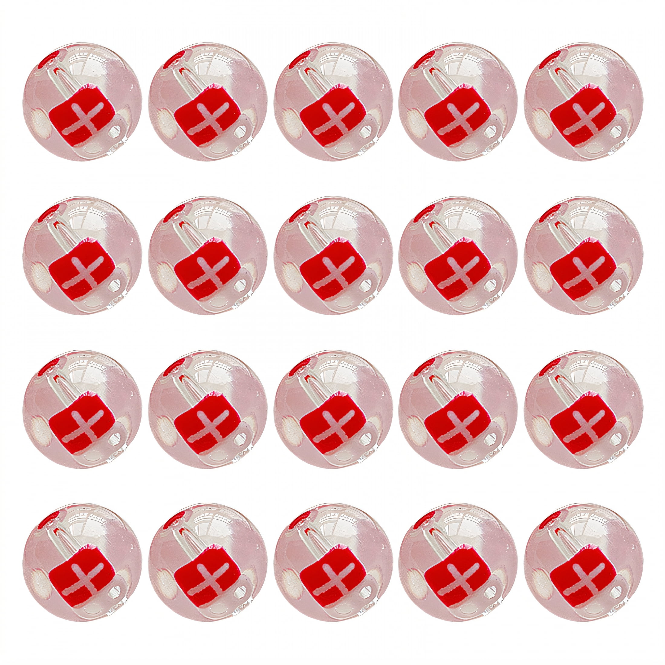 DESIGNICE 20Pcs Beads for Bracelets,Distinctive Patterns Beads for Hair ...