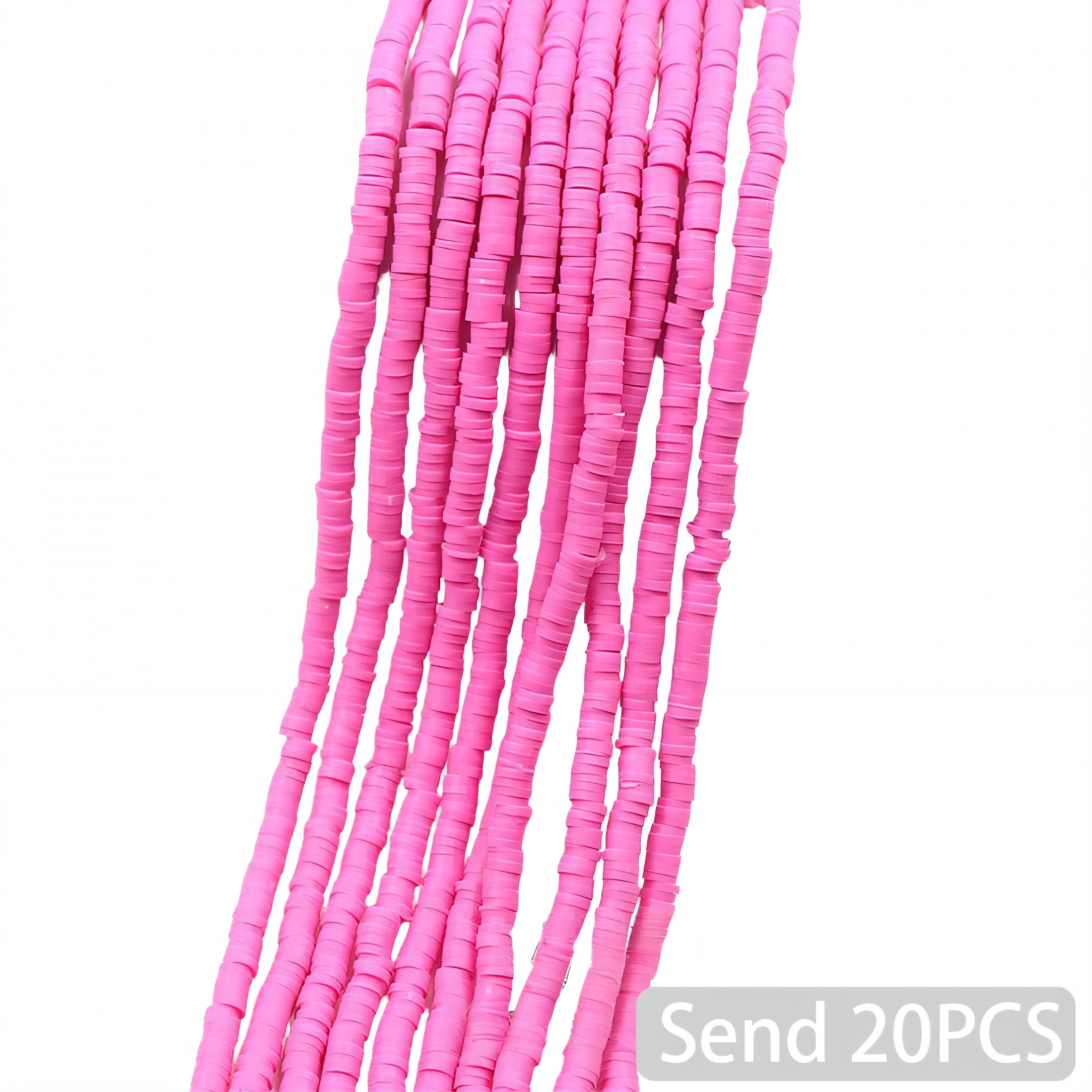 DESIGNICE 20Pcs Clay Beads,Unique Patterns Beads for Bracelets,Simple ...