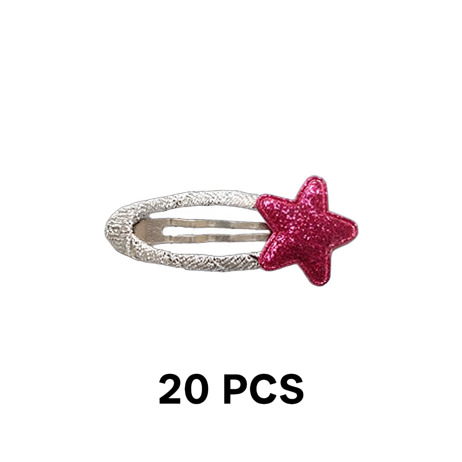 DESIGNICE 20Pcs Stars Hair Clips,Twinkling Detail Cute Hair Clips,Firm ...