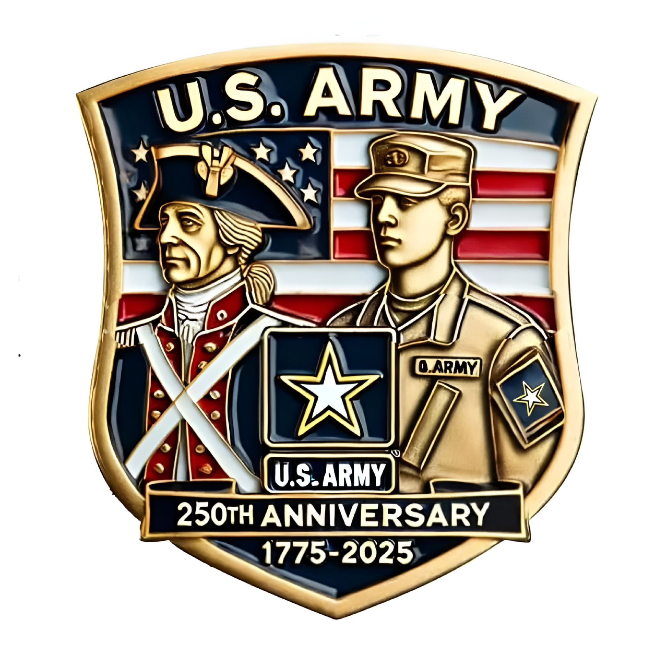 DESIGNICE 250th Anniversary U.S. Commemorative Pin,Marine Corps Army ...