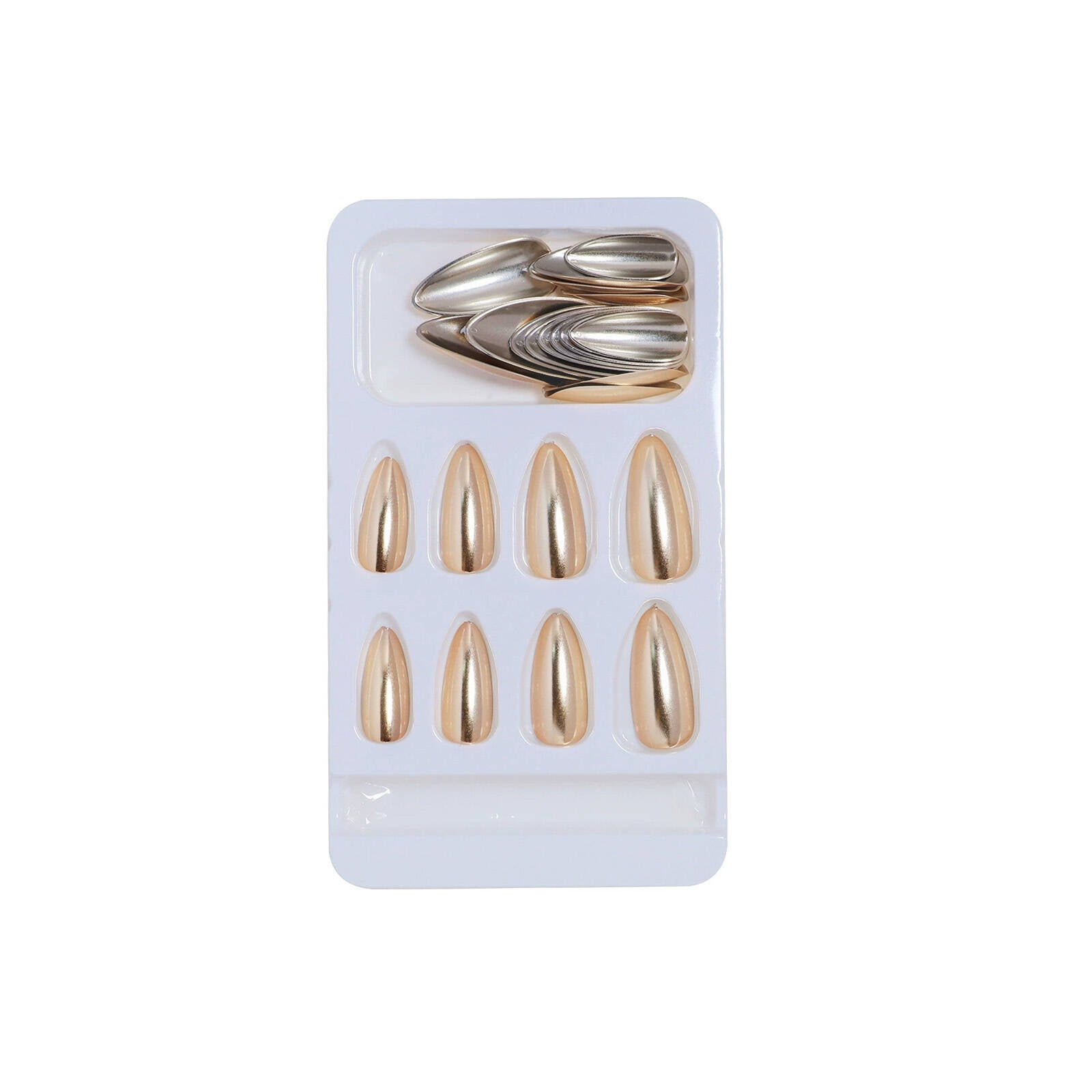 DESIGNICE 25Pcs Fake Nails,Smooth Surface Nails Press Ons,High Shine Effect Ready-To-Wear Press ...