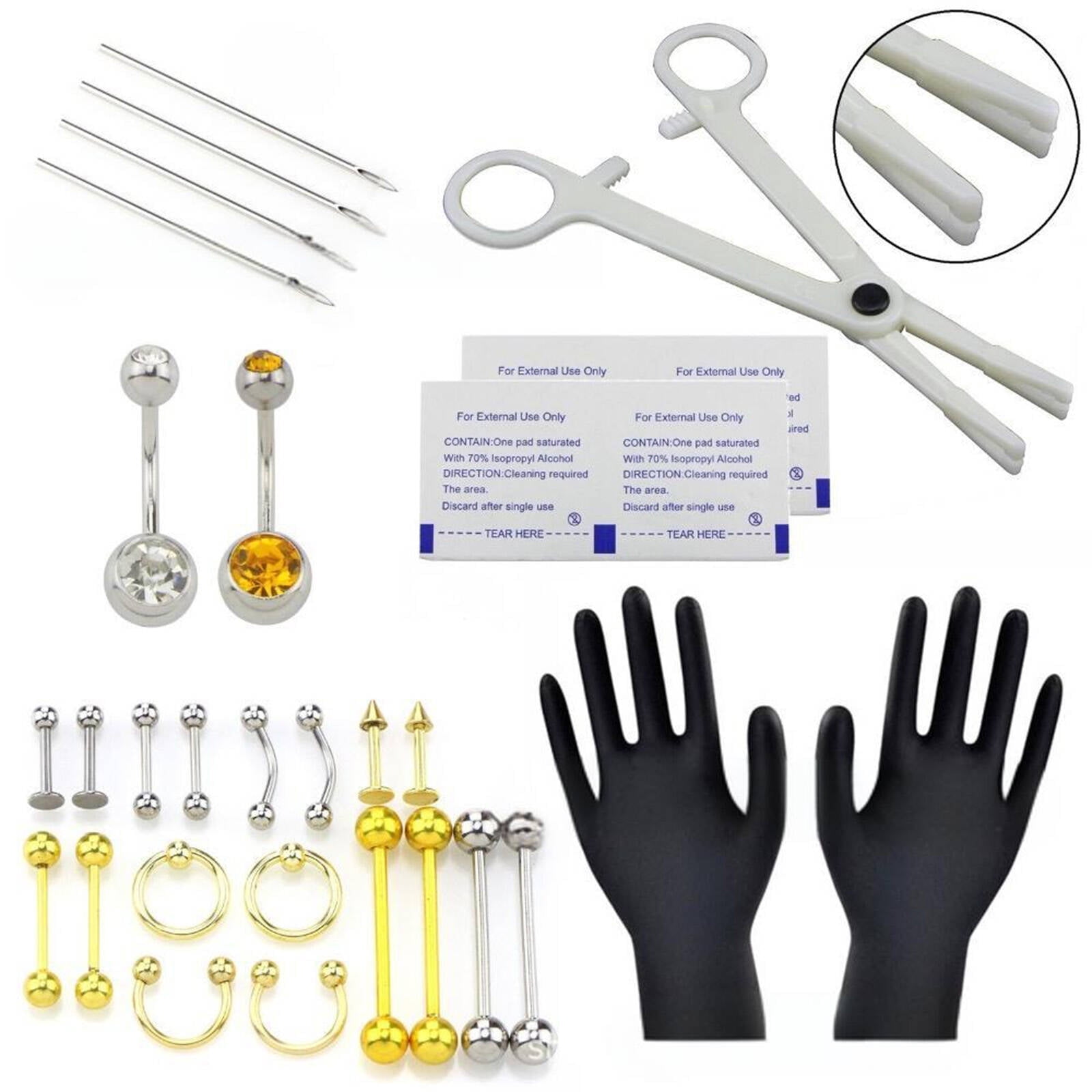 DESIGNICE 28Pcs Jewelry Accessories Perfect Gift Idea Belly Button ...