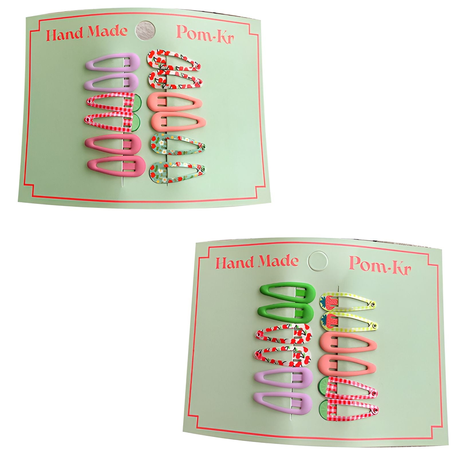 DESIGNICE 2Pcs Baby Hair Clips,Simple and Compact Style Toddler Hair ...