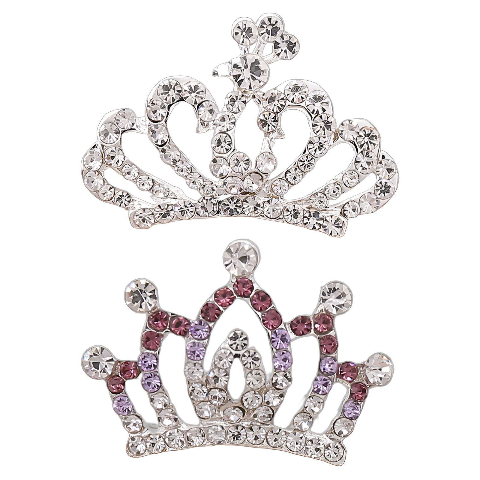 DESIGNICE 2Pcs Birthday Crown for Girls,Expressively Sculpted Design ...