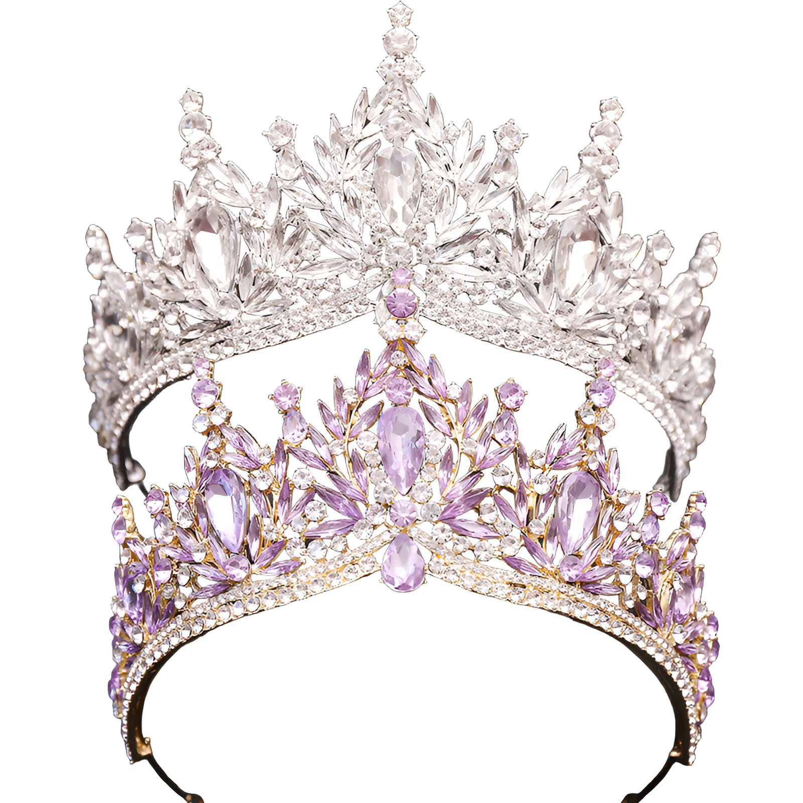DESIGNICE 2Pcs Birthday Girl Crown,Meticulously Carved Shape Birthday ...