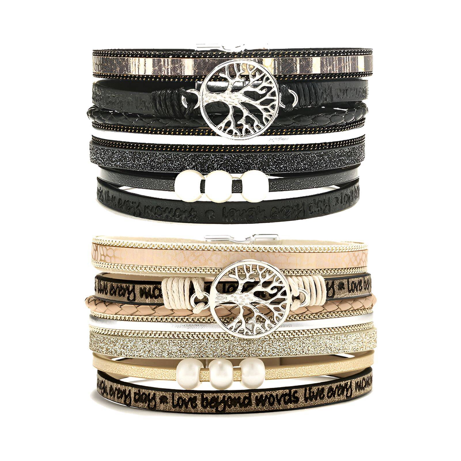 DESIGNICE 2Pcs Bracelets for Women,Custom Size Design Womens Jewelry ...