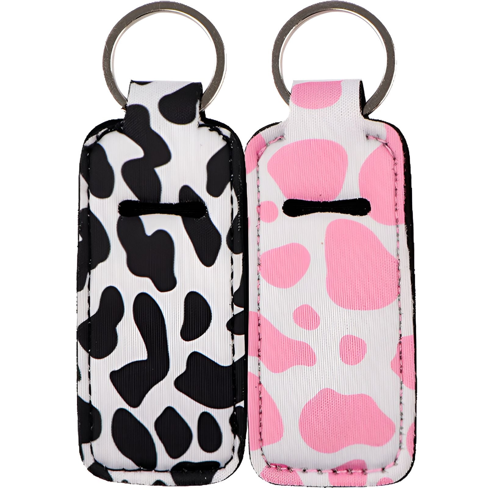 DESIGNICE 2Pcs Chapstick Holder Key Chain, Key Chain,Wallet Keychain ...