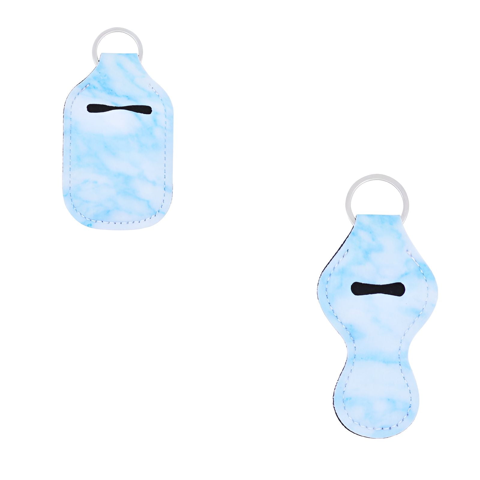 DESIGNICE 2Pcs Chapstick Holder Key Chain,Light Purple, Blue, Pink ...