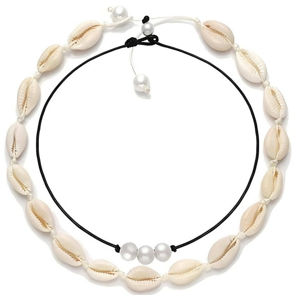 Chunky Pearl Cross Pendant Necklace,Aesthetic Plated Gold Crucifix ...